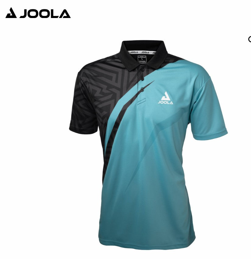 Joola Pickleball Synergy Polo Competition Shirt Large L Turquoise ...